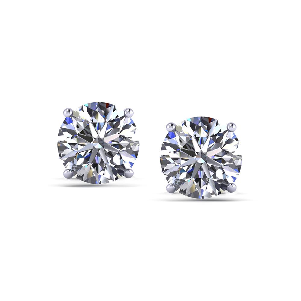 2 Carat Diamond Stud Earrings Jewelry Designs 2 Carat Diamond Stud Earrings Jewelry Designs