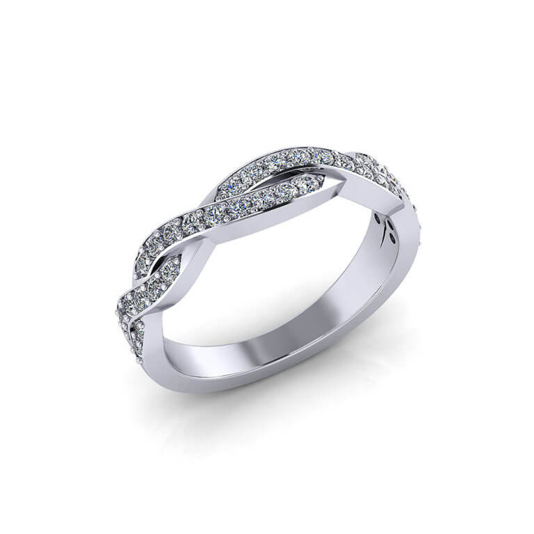 Infinity Wedding Rings - Jewelry Designs - Product