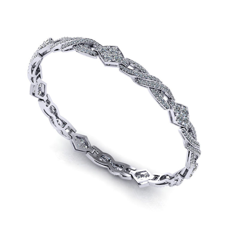 Original Diamond Link Bracelet - Jewelry Designs