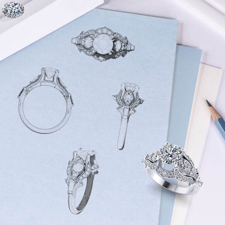 Diamond Rings - Jewelry Designs