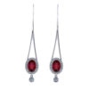 Ruby Drop Earrings - Jewelry Designs