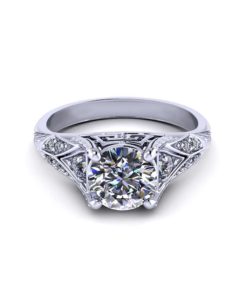 Artistic Diamond Engagement Ring | Jewelry Designs