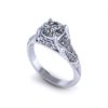 Artfully Crafted Engagement Ring - Jewelry Designs