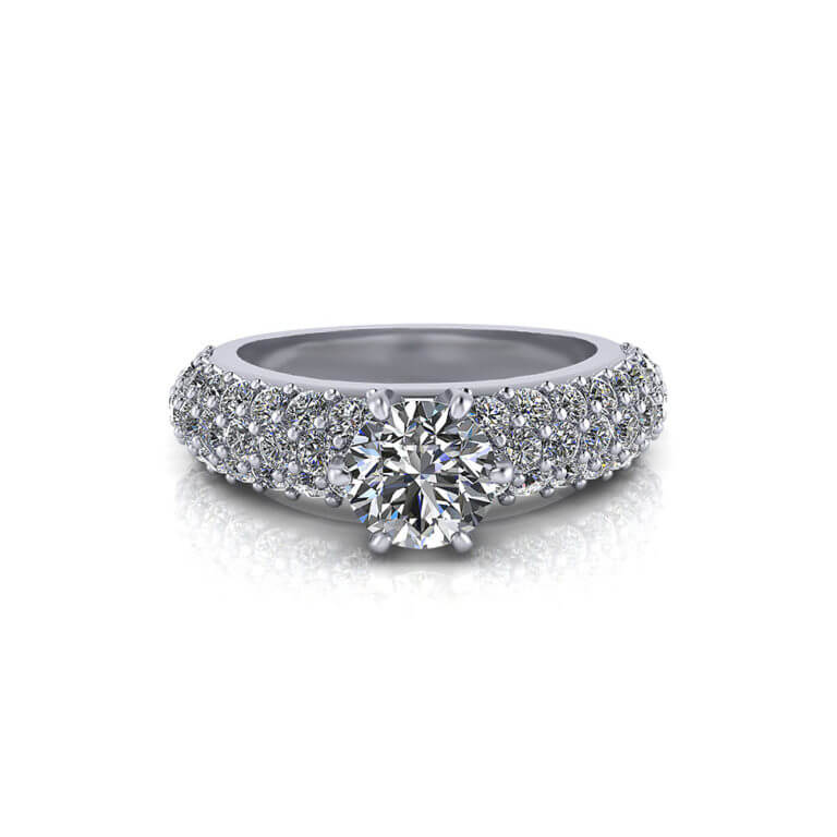 Round Engagement Rings - Jewelry Designs - Product