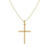 Simple Gold Cross - Jewelry Designs