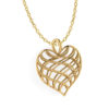 Lattice Heart Necklace - Jewelry Designs