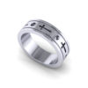 Cross Wedding Band - Jewelry Designs