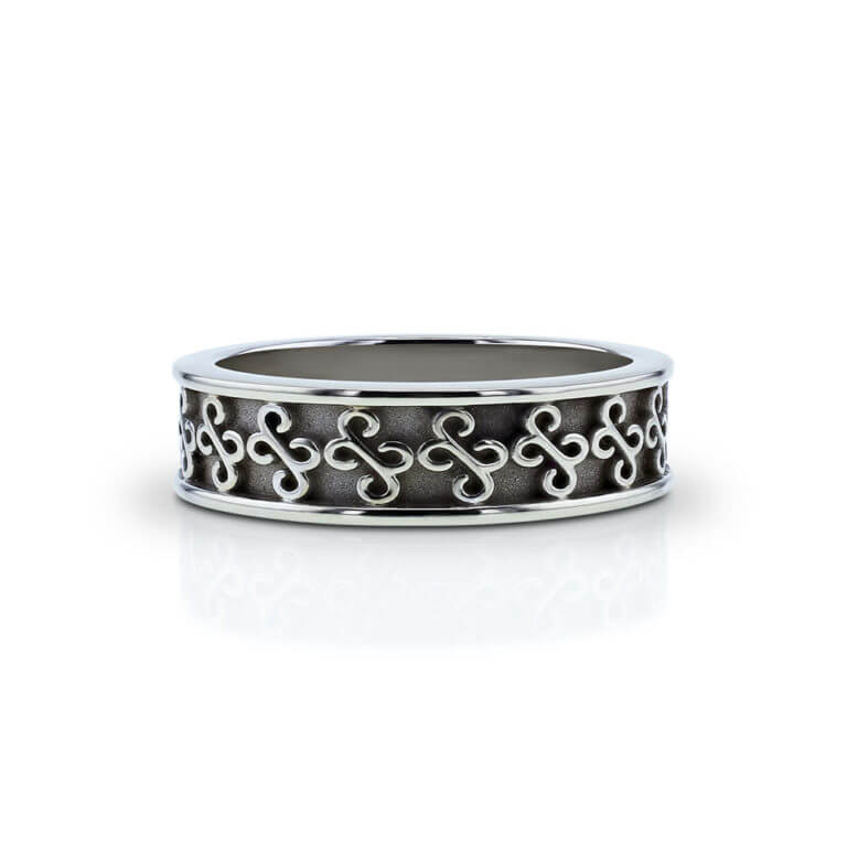 Men's Infinity Wedding Band - Jewelry Designs