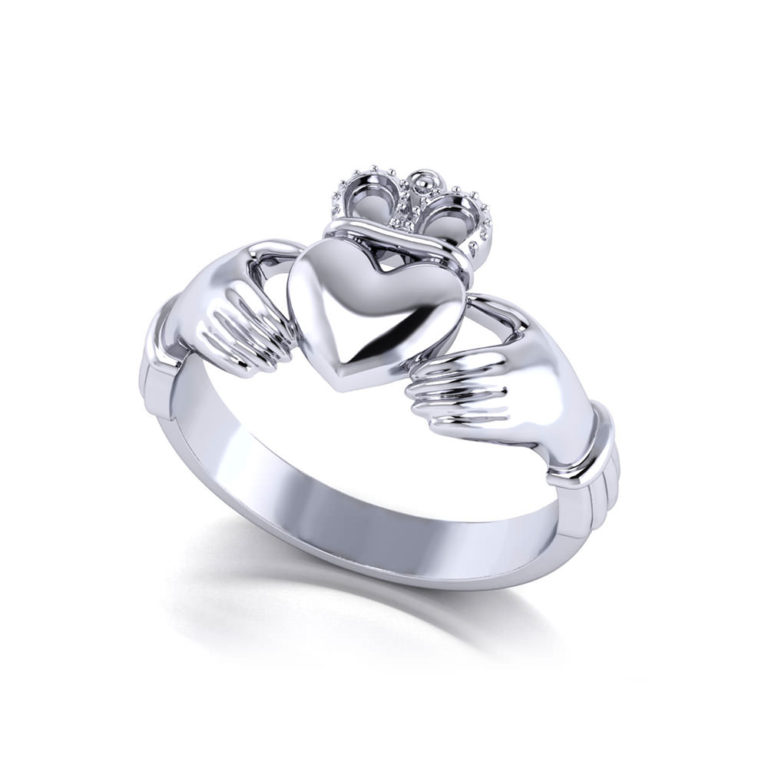 Claddagh Engagement Ring - Jewelry Designs