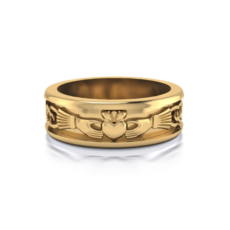 Men's Claddagh Ring - Jewelry Designs
