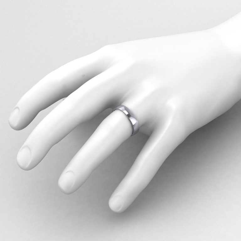 Simple Men’s Wedding Ring - Jewelry Designs