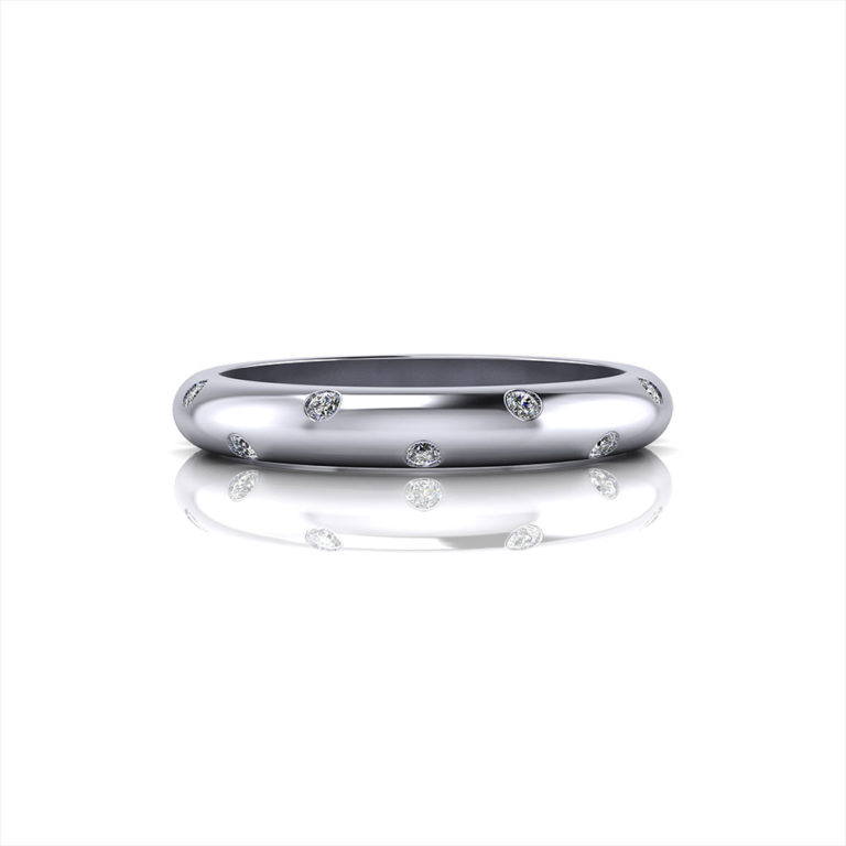 Spangled Diamond Band - Jewelry Designs