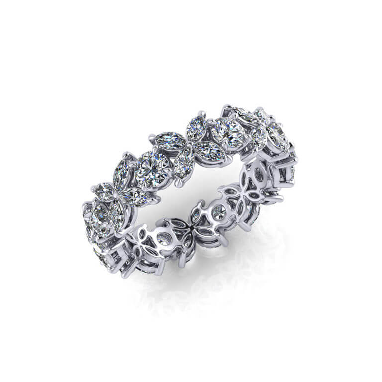 Eternity Wedding Rings - Jewelry Designs - Product