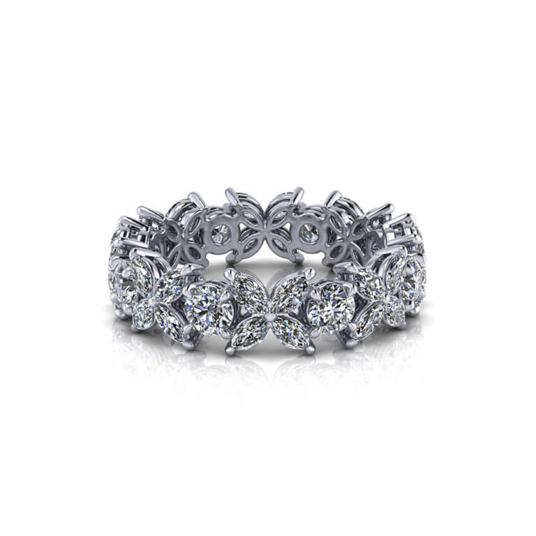 Eternity Wedding Rings - Jewelry Designs - Product