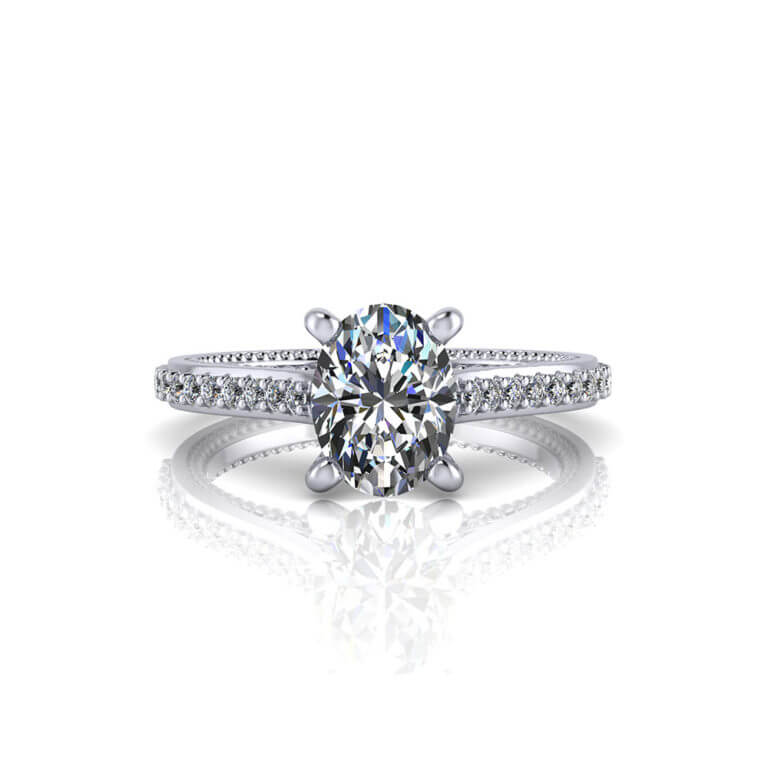 Oval Engagement Rings - Jewelry Designs - Product