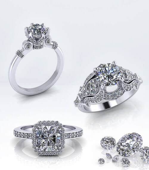 Engagement Rings - Jewelry Designs - Product