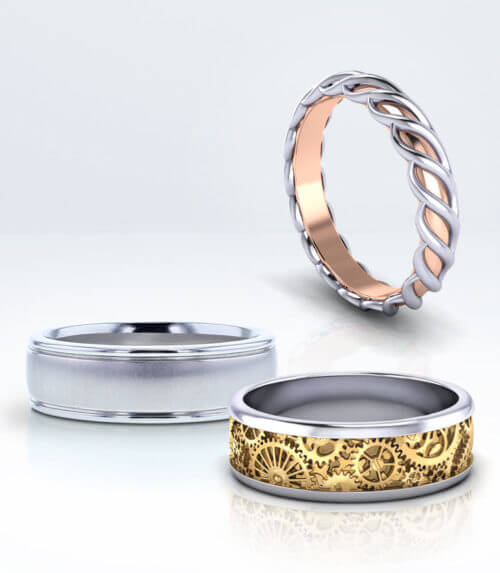 Gold Wedding Rings - jewelry Designs - Product