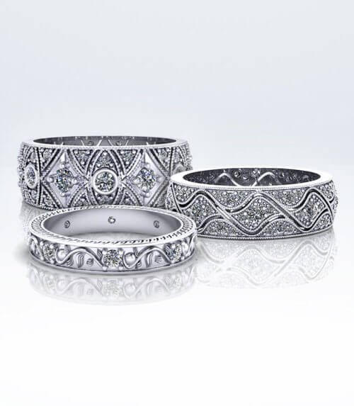 Vintage Wedding Rings - Jewelry Designs - Product